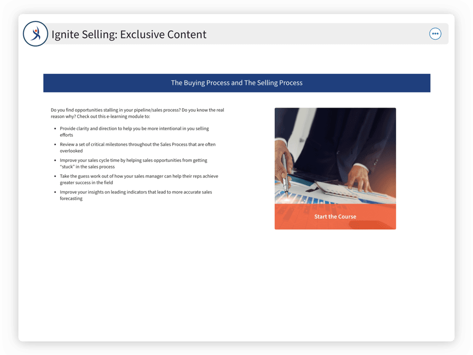 Ignite: Improving Strategic and Critical Thinking | Highspot Marketplace