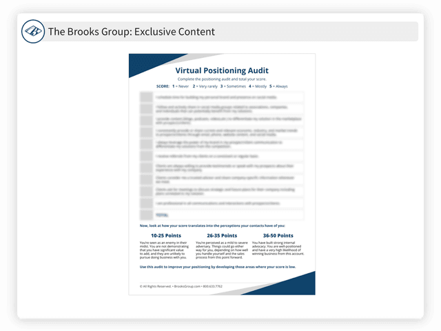 IMPACT Selling with The Brooks Group | Highspot Marketplace