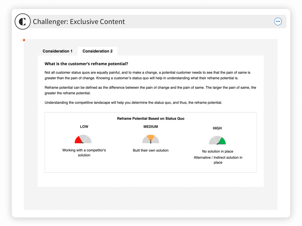 Challenger Approach at Seller's Fingertips | Highspot Marketplace